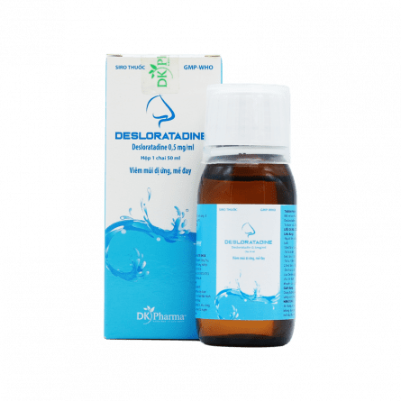 Siro thuốc Desloratadine 50ml - Công ty Cổ phần Dược Khoa DK Pharma