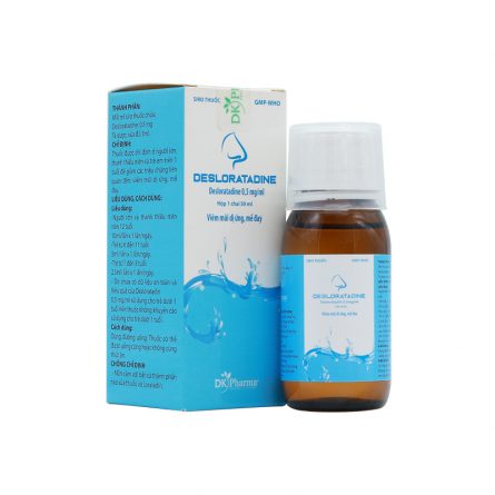 Siro thuốc Desloratadine 50ml - Công ty Cổ phần Dược Khoa DK Pharma
