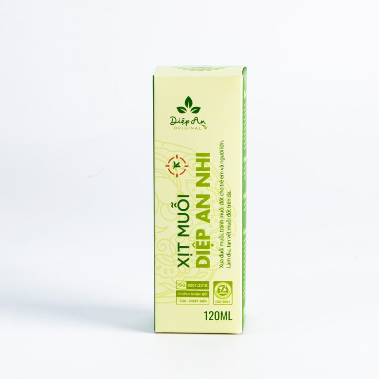 Xịt muỗi thảo dược Diệp An Nhi 120ml - Công ty Cổ phần Dược Khoa DK Pharma