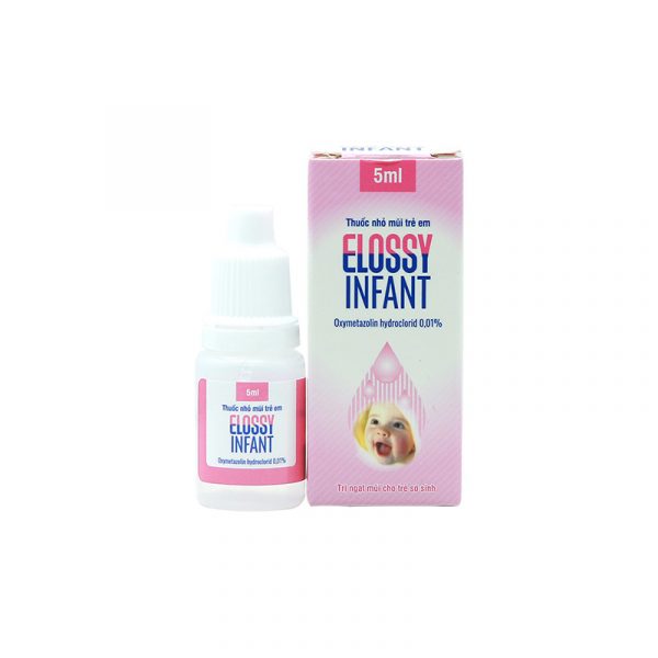 Thuốc nhỏ mũi trẻ sơ sinh Elossy Infant 5ml - Công ty Cổ phần Dược Khoa ...