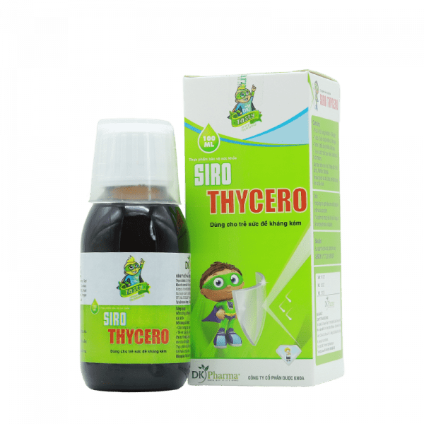 Siro Thycero - Công ty Cổ phần Dược Khoa DK Pharma