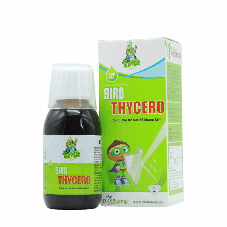 Siro Thycero - Công ty Cổ phần Dược Khoa DK Pharma