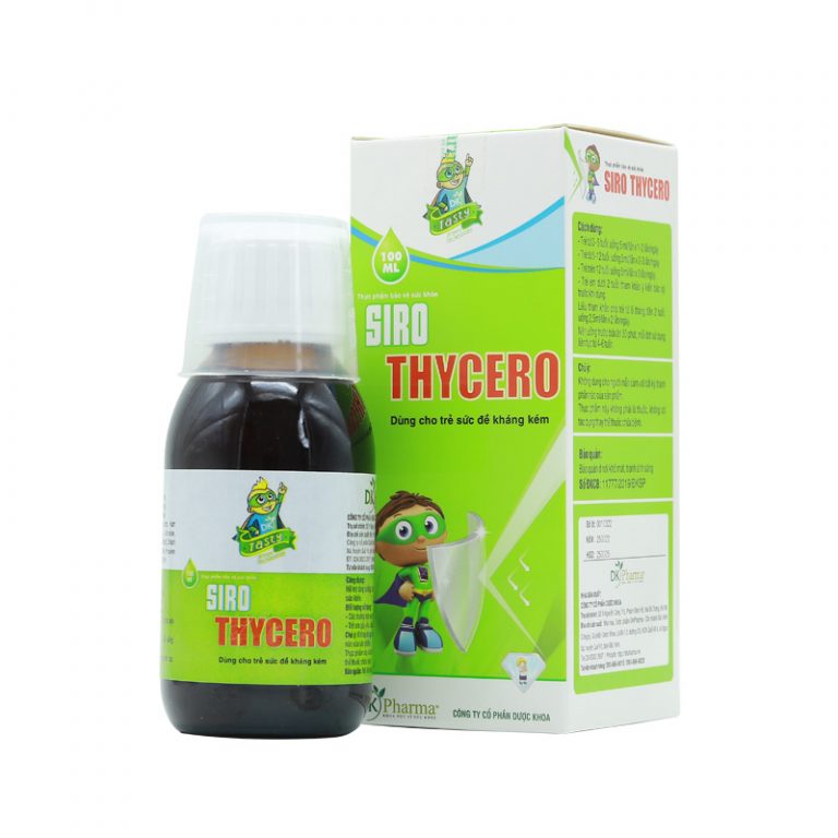 Siro Thycero - Công ty Cổ phần Dược Khoa DK Pharma