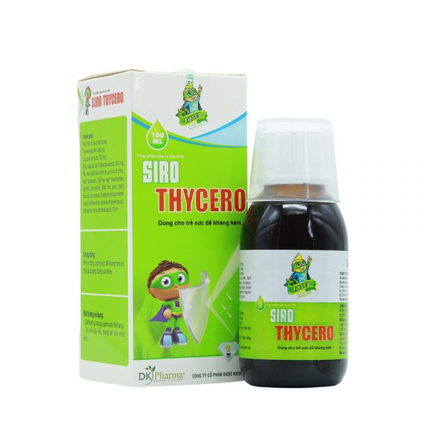 Siro Thycero - Công ty Cổ phần Dược Khoa DK Pharma